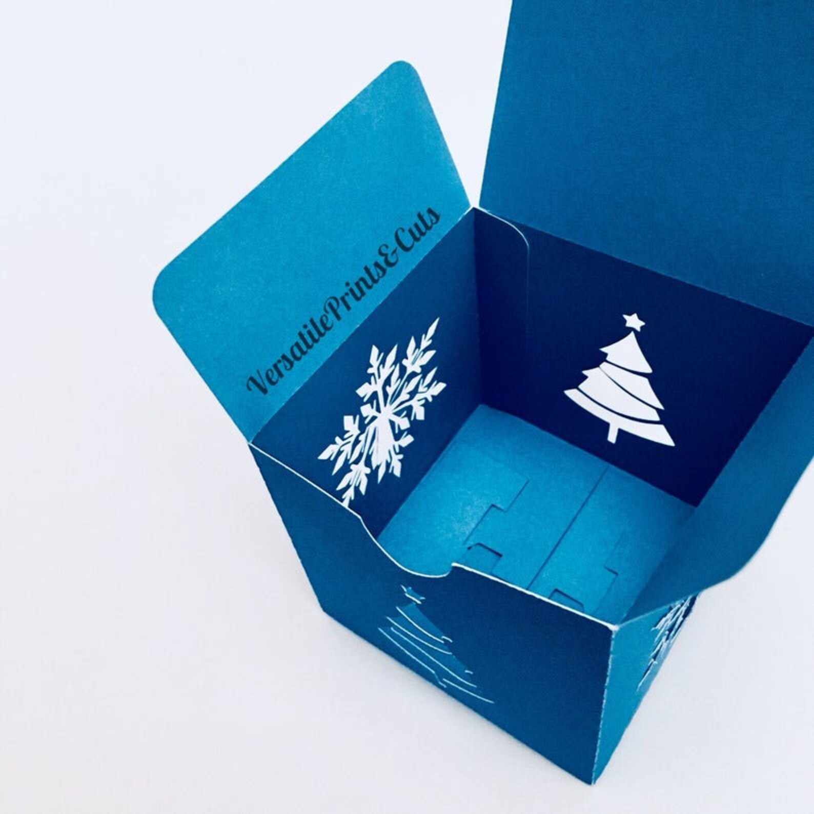 Cube Box Template V7 Gift Box Treat Box Favor Box Soap - Etsy