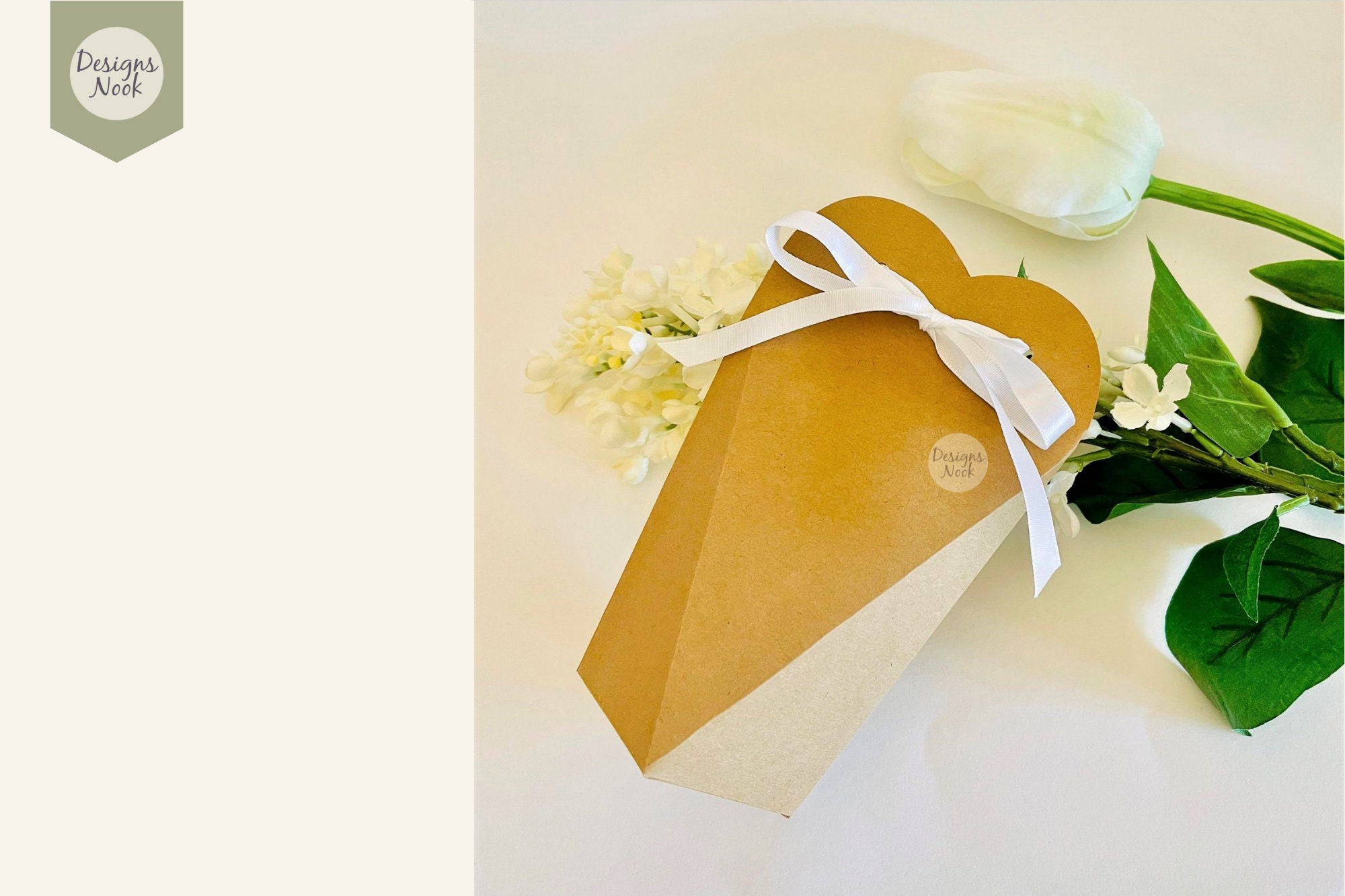 Heart Shaped Box Template Diamond Box SVG Gift Box SVG | Etsy