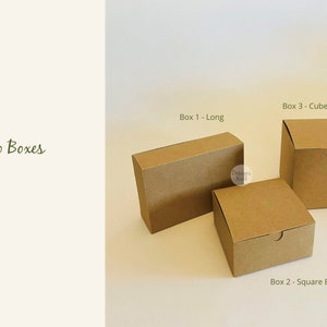 Basic Rectangle and Cube Box, Box Cut File Templates, Gift Box, Treat ...