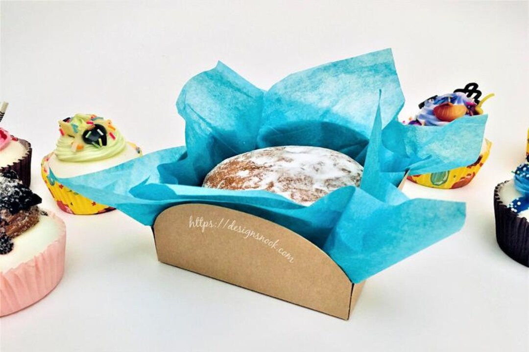 Donut Tray, Donut Holder, Cookies Tray, Hamburger Box Template - SVG ...