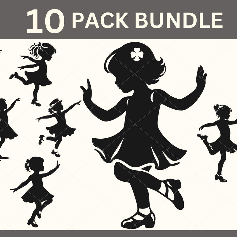 Girl Tap Dance Svg - Etsy