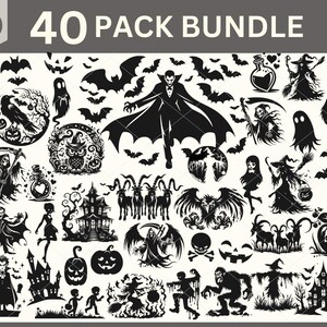 Halloween Svg, Witch Svg, Halloween Clipart, Halloween Decal Template ...