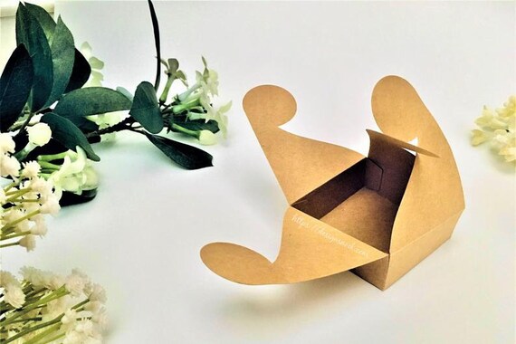 Twist Top Box Flower Top Box Template V1 Gift Box Treat - Etsy