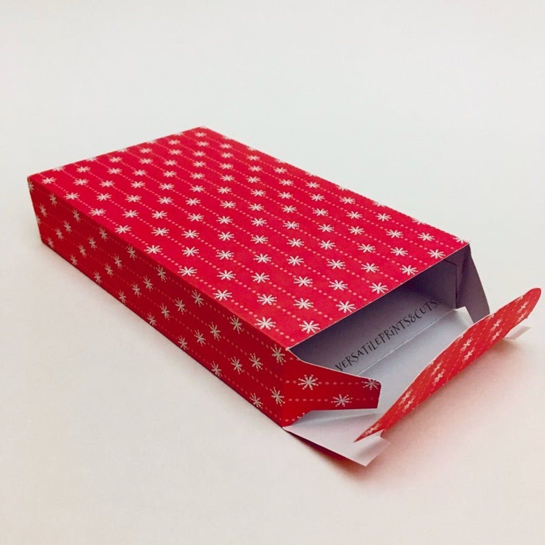 Rectangular Box Template, Gift Box, Treat Box, Favor Box, Soap Box, Toy ...