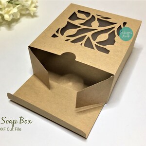 Soap Box Template With Window Cover optional Square Soap - Etsy UK