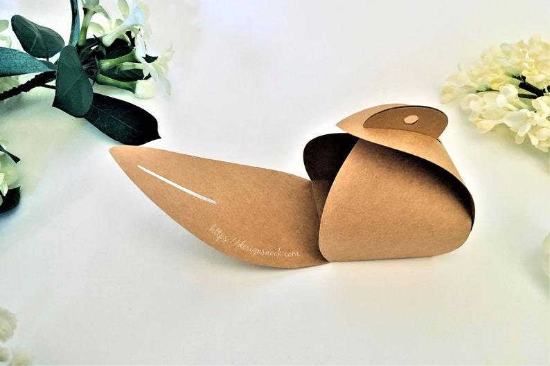 Curvy Box Template V1 - Gift Box, Treat Box, Favor Box, Soap Box, Toy ...