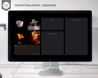 Desktop Shelf Wallpaper Organizer Computer Wallpaper Desktop - Etsy Canada