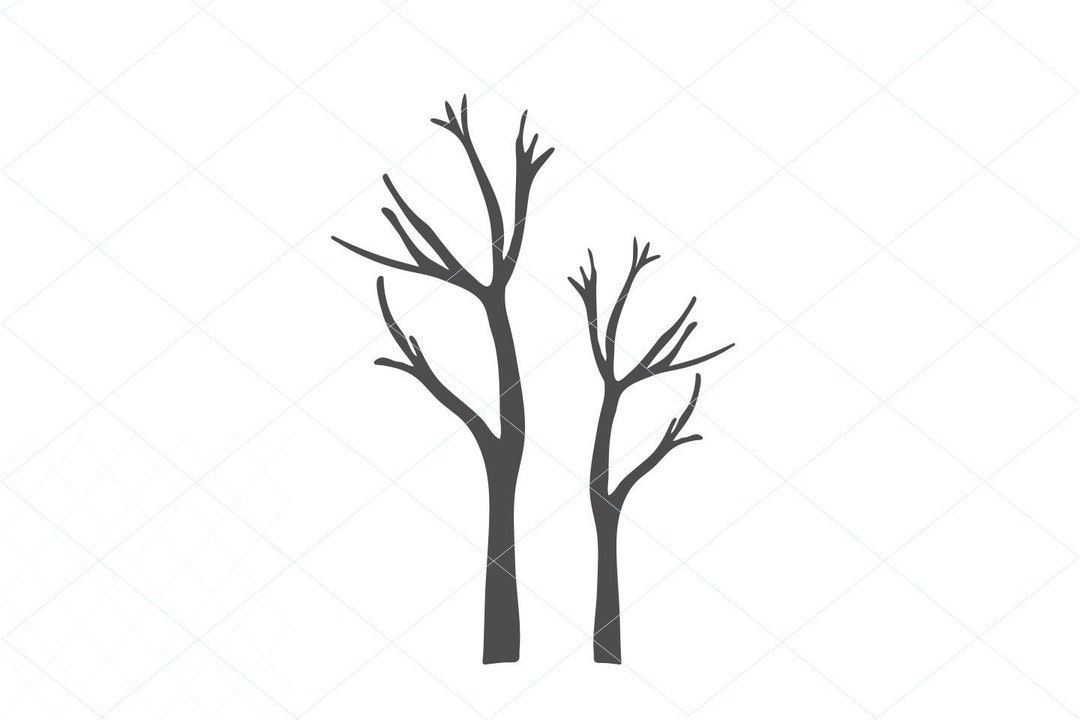 Withered Tree Svg, Withered Tree Cut File, Withered Tree Vector ...