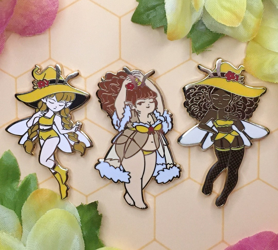 Bee Witch Babe Hard Enamel Pin - Etsy
