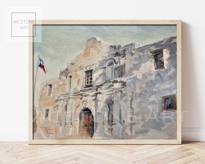 Alamo Giclee Fine Art Print - Etsy