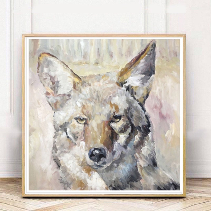 Coyote Wall Art - Etsy