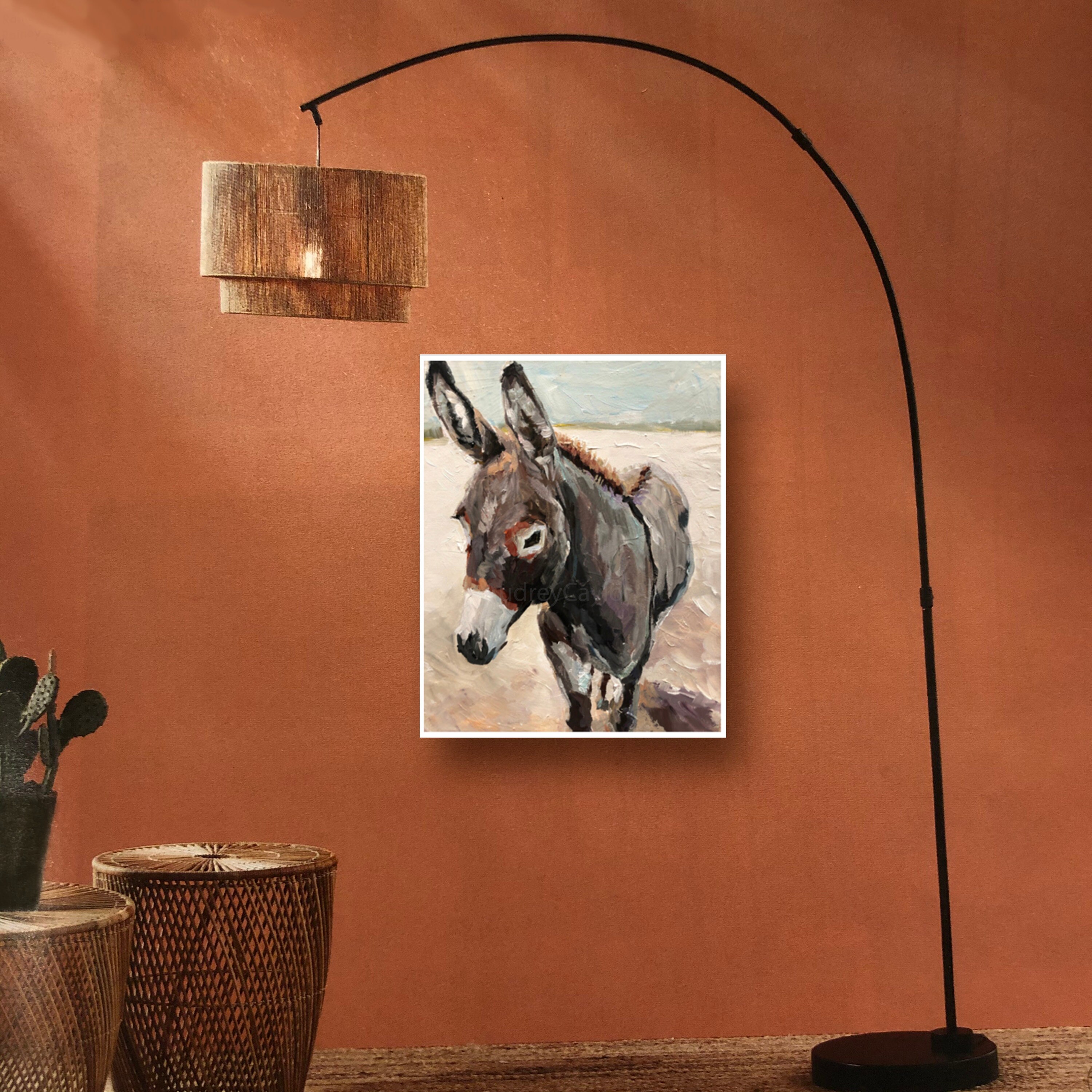 Donkey Painting Print Donkey Art Animal Art Donkey Giclee - Etsy Israel