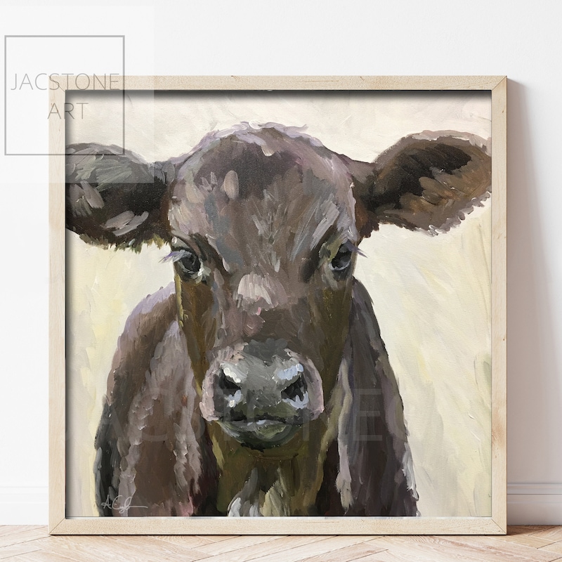 Calf Painting - Etsy