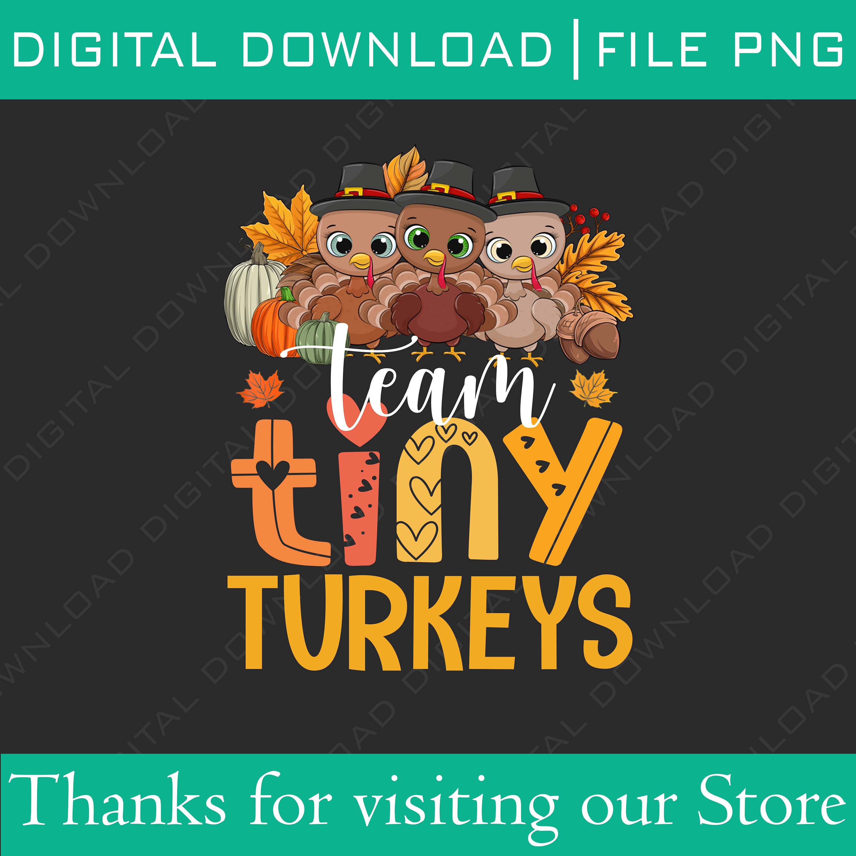 NICU Nurse Halloween Png, Team Tiny Turkeys Nicu Nurse Thanksgiving ...