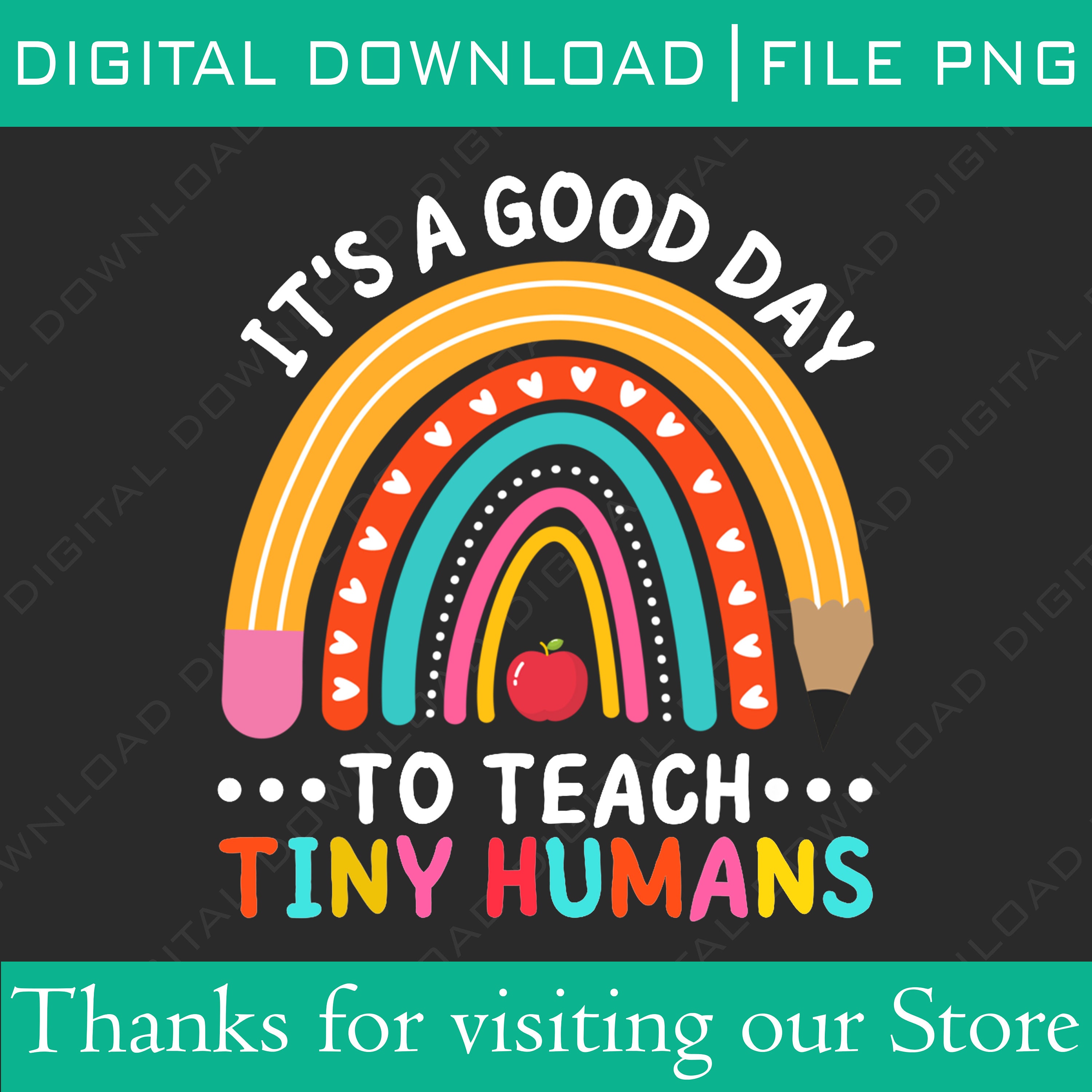 It's A Good Day to Teach Tiny Humans Funny Teacher Back to - Etsy