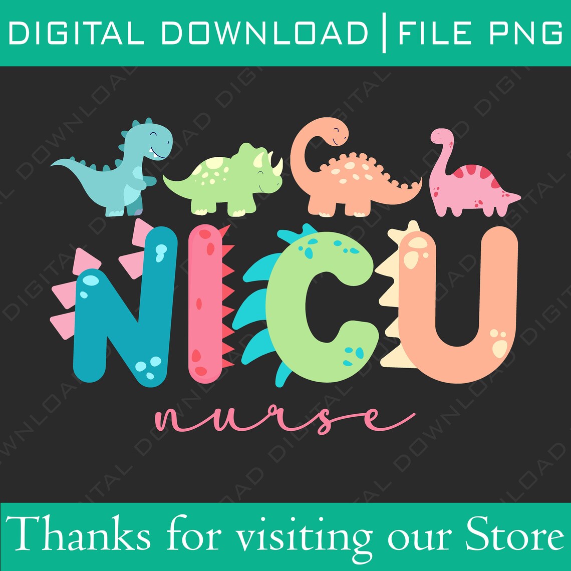 NICU Nurse Png, NICU Nurse Dinosaur Neonatal Intensive Care Unit Png ...