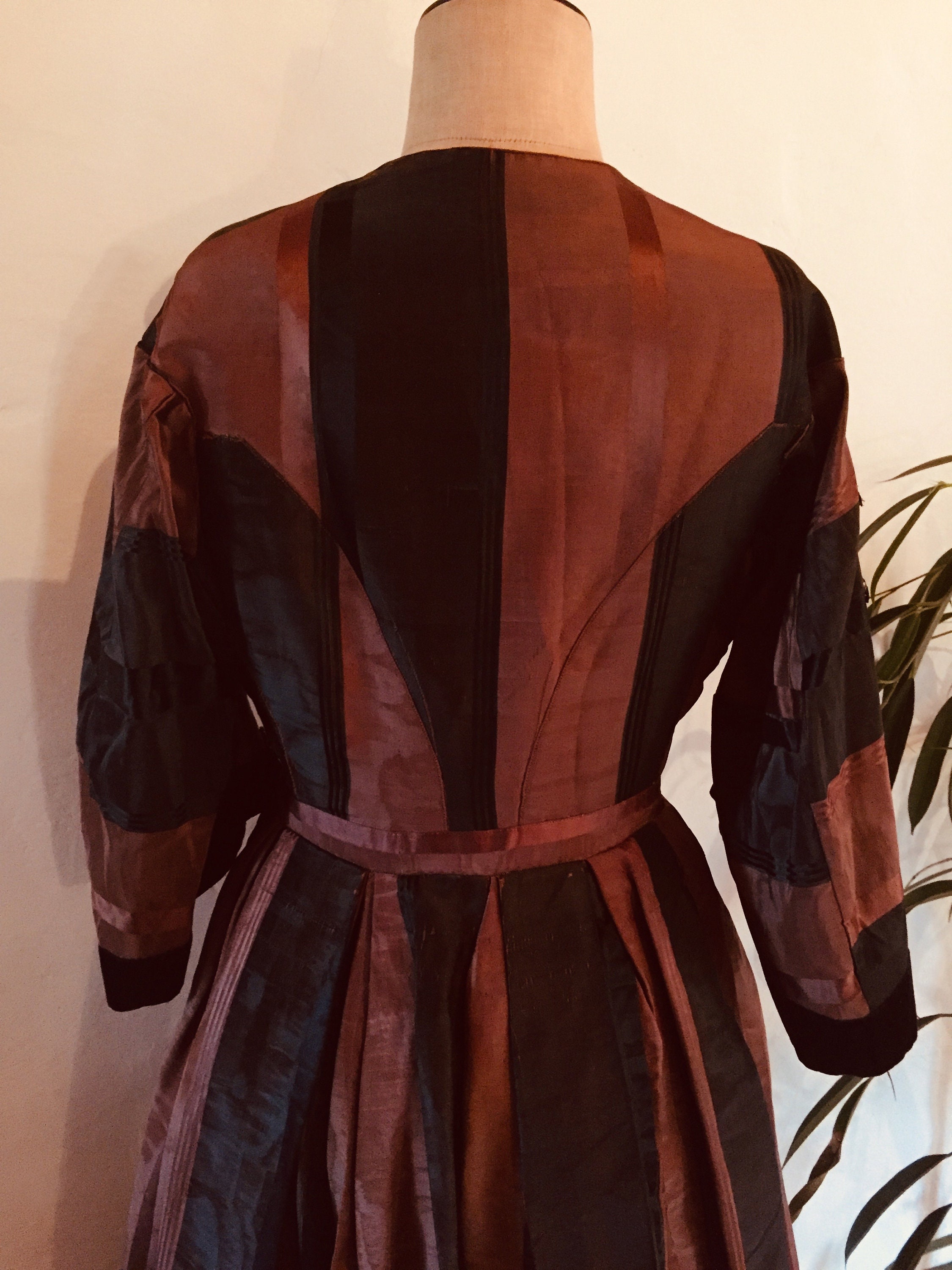 Rare antique 1830s 1840s early Victorian silk jacquard | Etsy