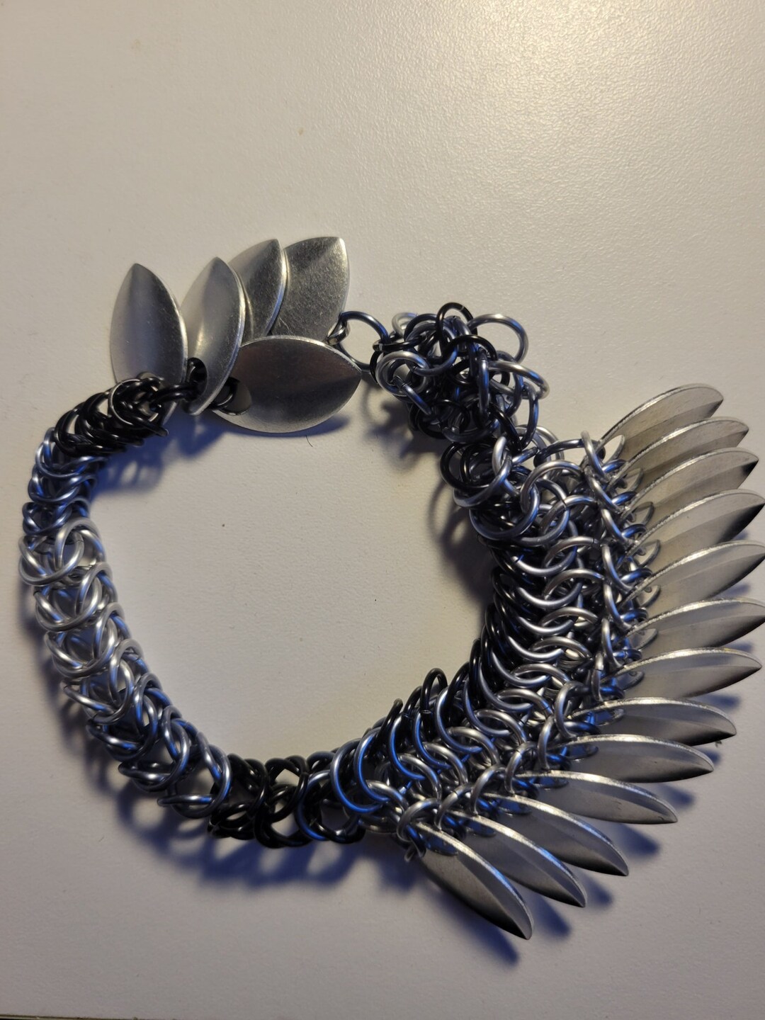 Chainmail Dragon Bracelet / Fidget Toy - Etsy