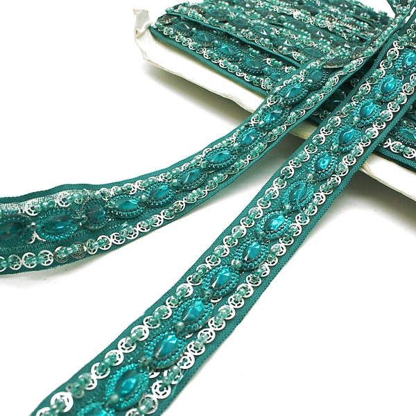 Rhinestone Trim - Etsy