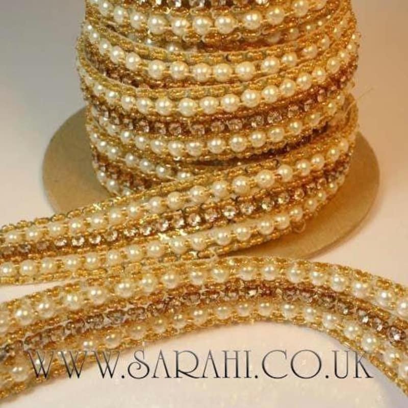 Pearl Beaded Trim - Etsy