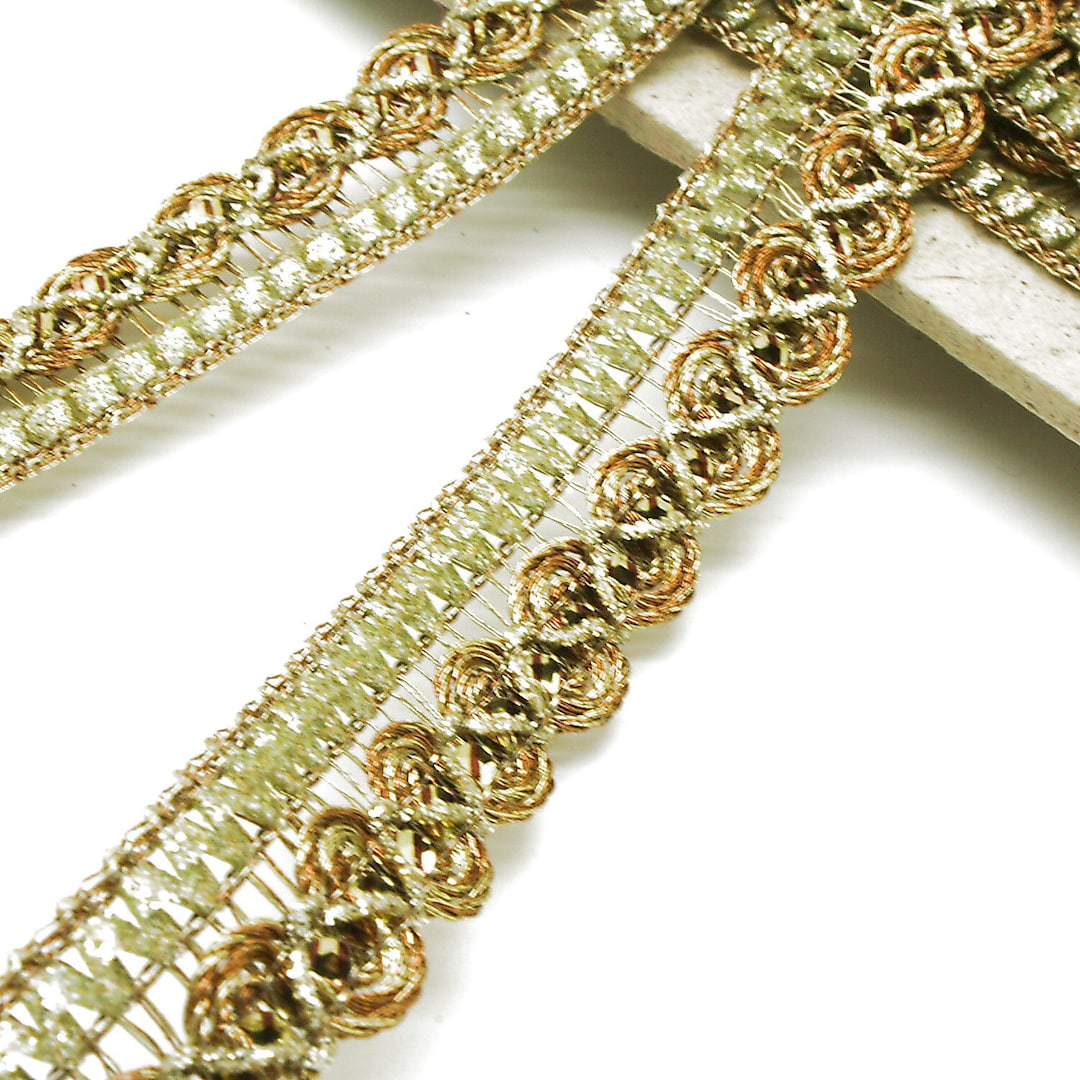 BRONZE GOLD WAVE Trim - Etsy