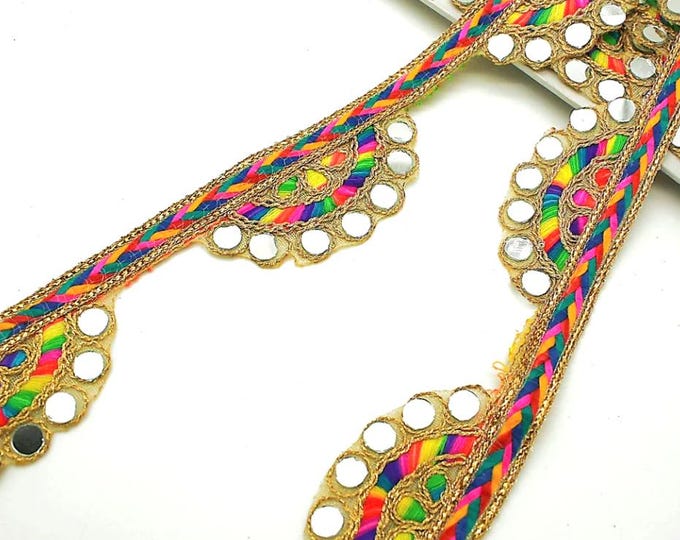 MULTI COLOR Rainbow FRINGE Trim - Etsy