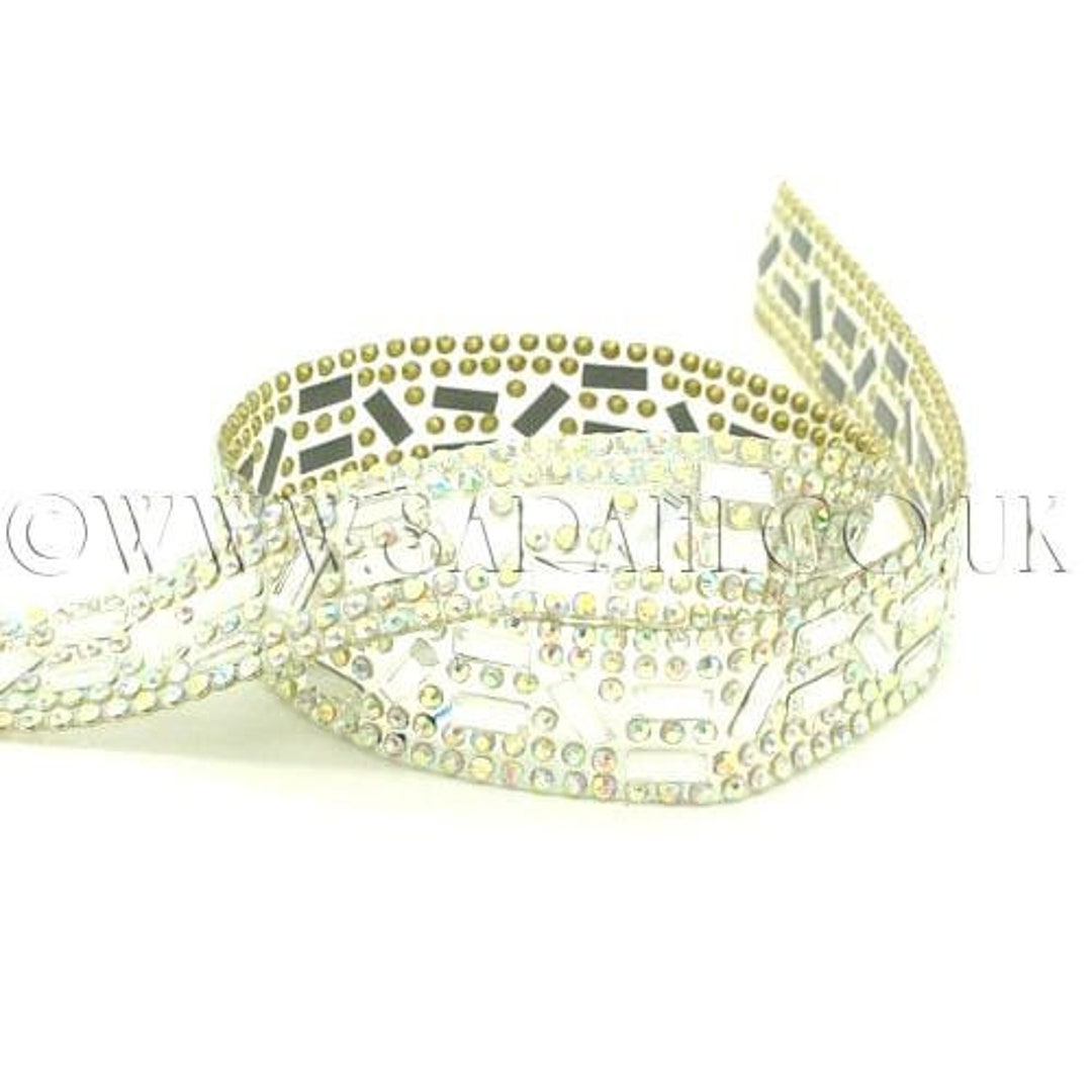 IRIDESCENT HOT FIX Trim - Etsy