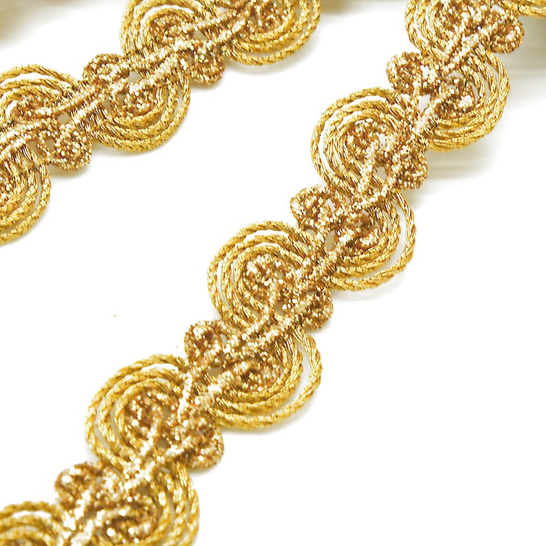 GOLD WAVE Trim - Etsy
