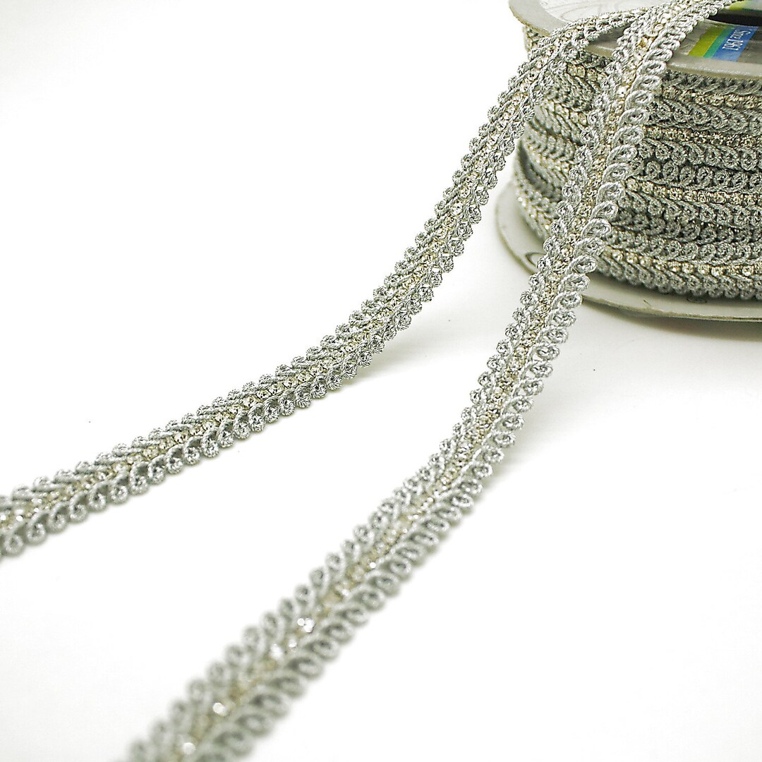 SILVER RHINESTONE SWIRL Trim - Etsy