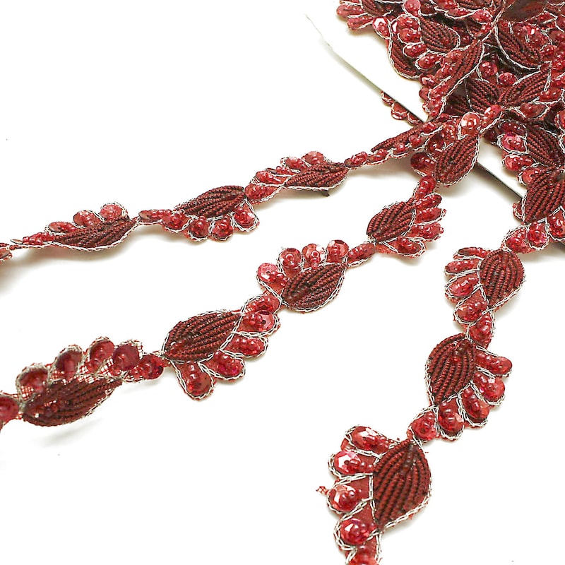 Maroon Trim - Etsy