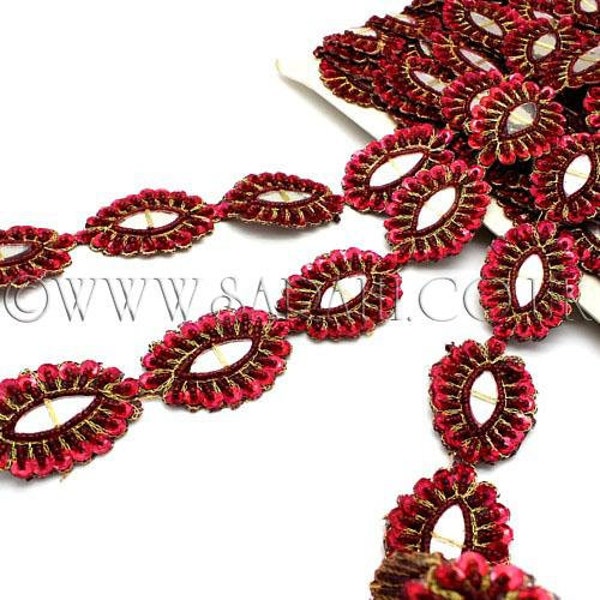 Maroon Trim - Etsy
