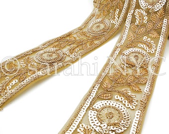 Gold Sequin Trim | Etsy