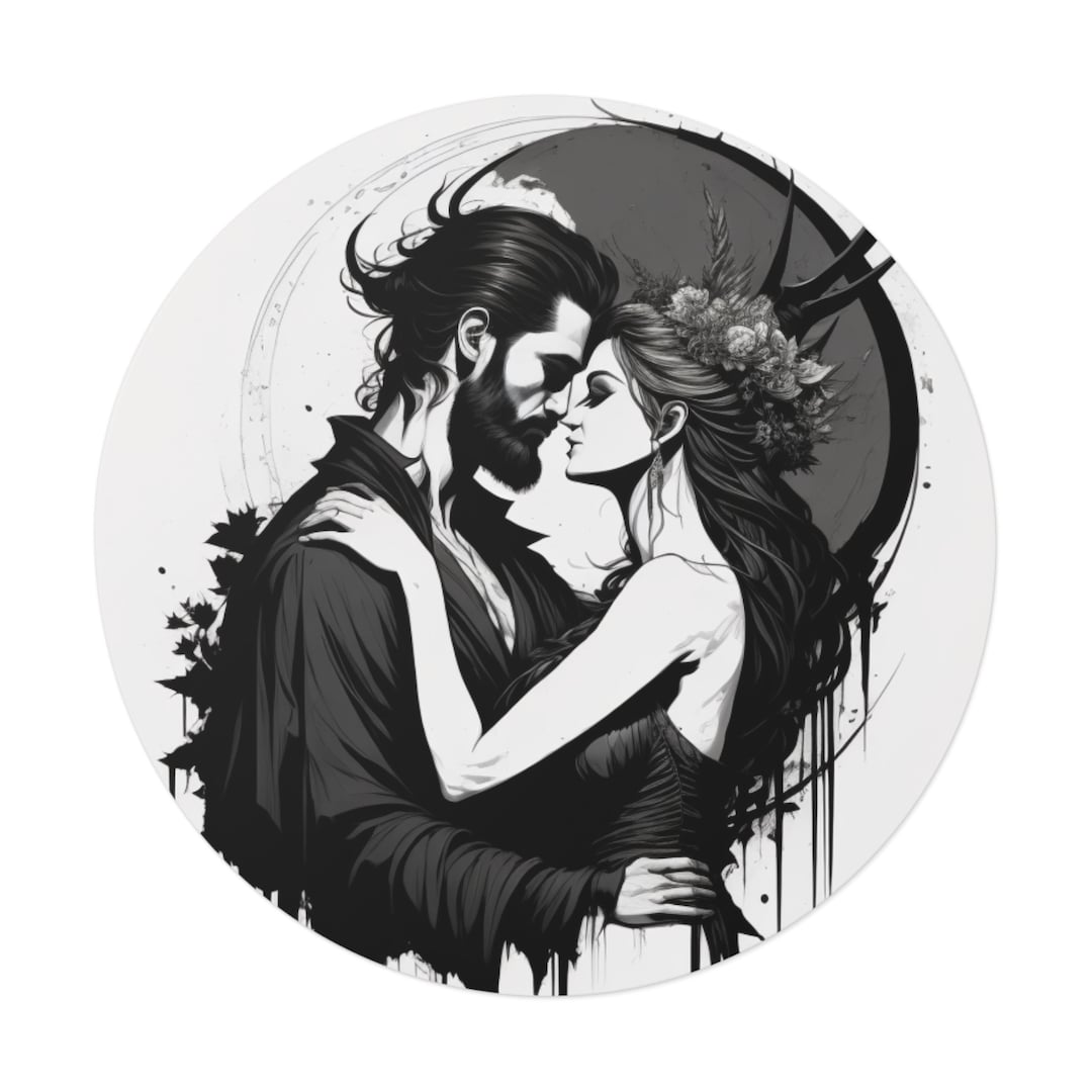 Hades and Persephone Sticker | a Touch of Darkness | a Touch of Ruin ...
