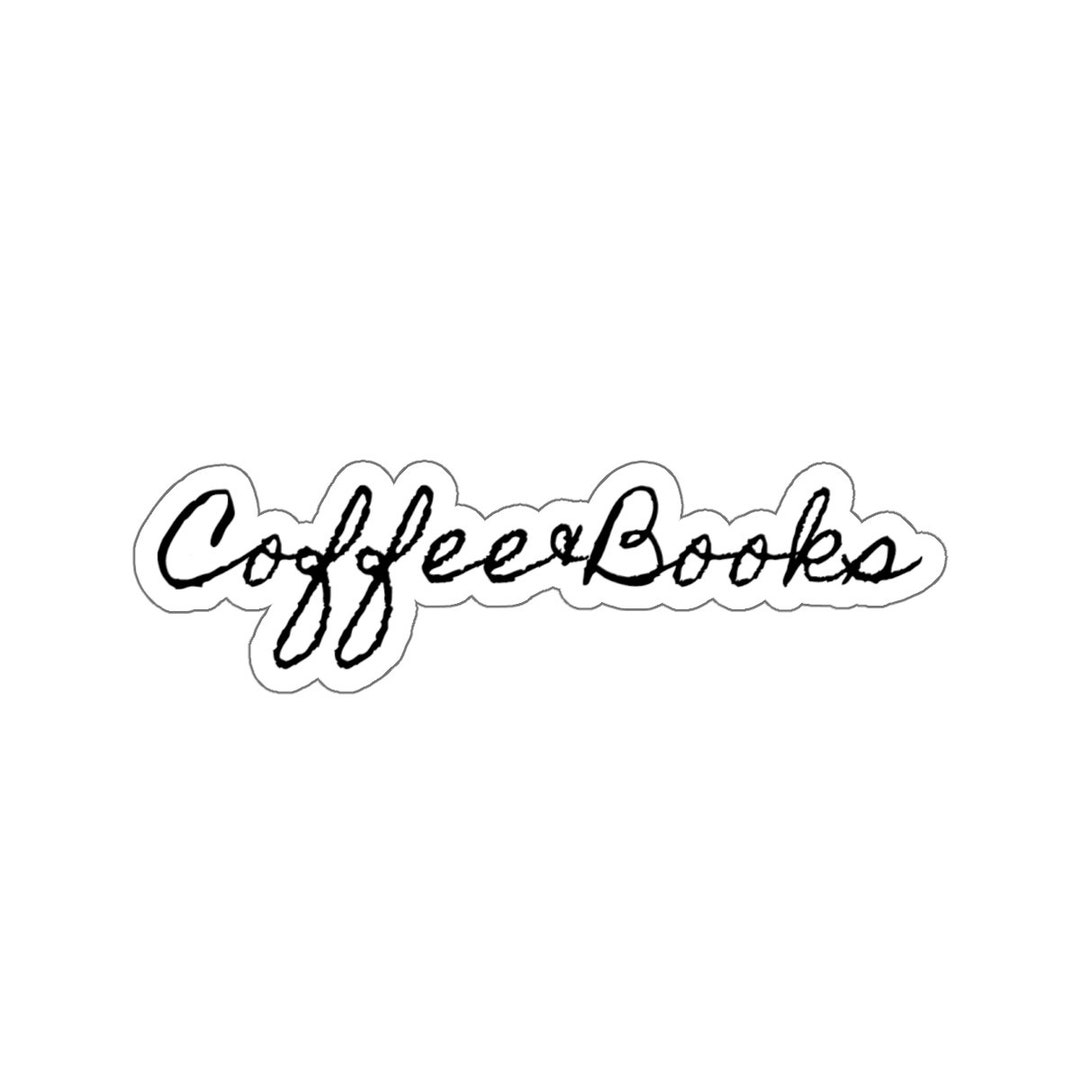 Coffee & Books Sticker Iced Coffee Decal Bookish Kindle Decals Bookish ...