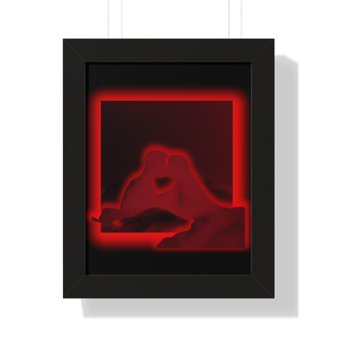 Erotica Framed Poster, Sexy Art for Fantasy Lovers Wall, Ideal Book ...