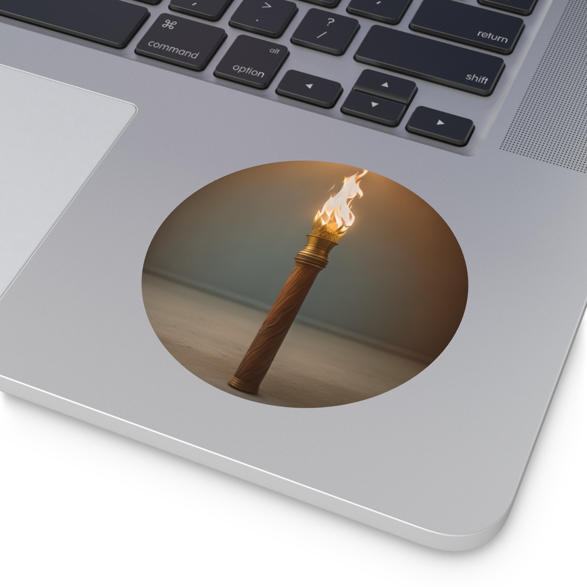 Mythic Torch Round Vinyl Stickers sold by Cher Gift | SKU 3928291 ...