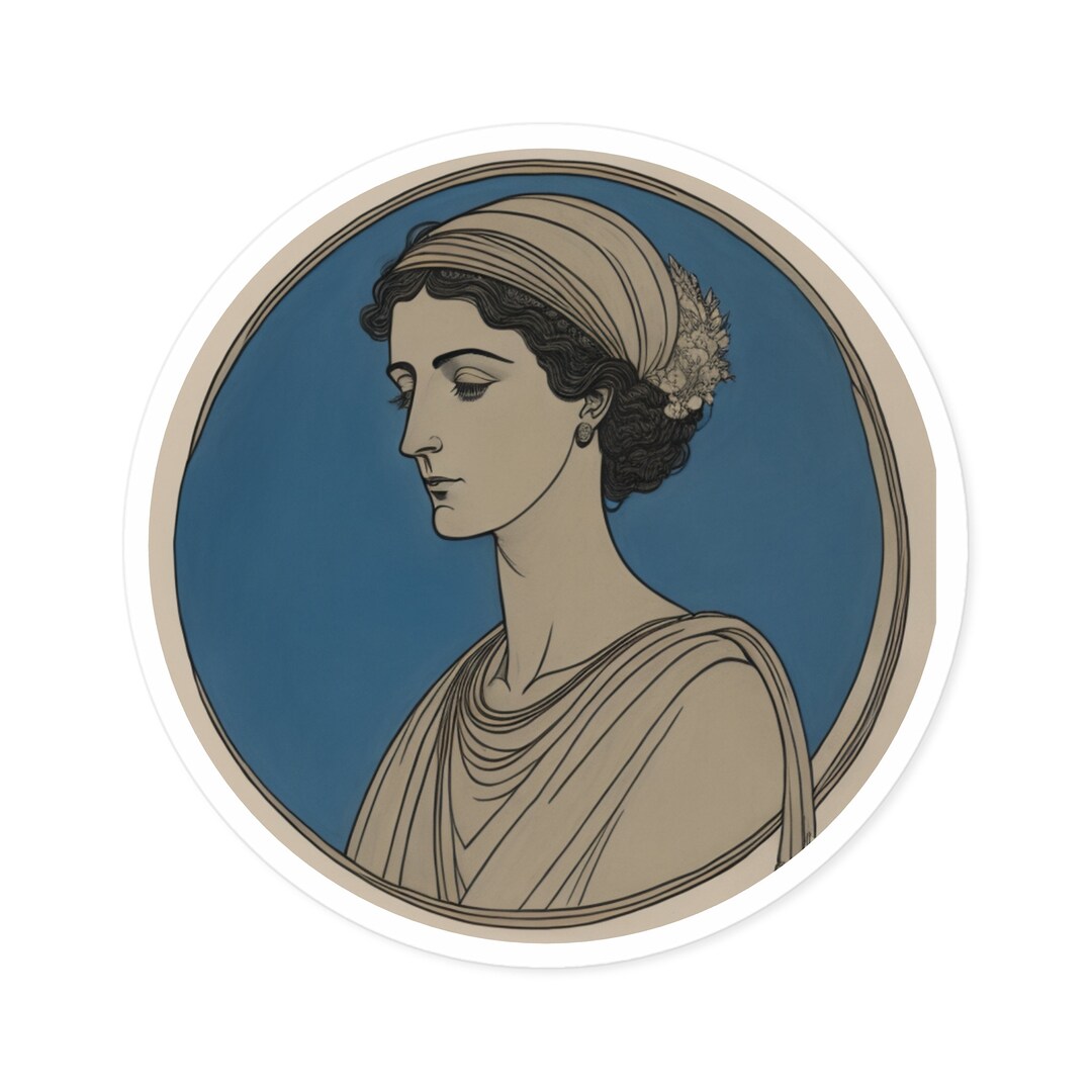 Greek Mythology Artwork | Bookish Gift | Kindle Stickers | Planner ...