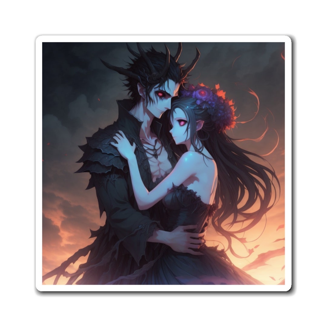 Hades and Persephone Anime Magnets Bookish Gifts Merch Artwork - Etsy