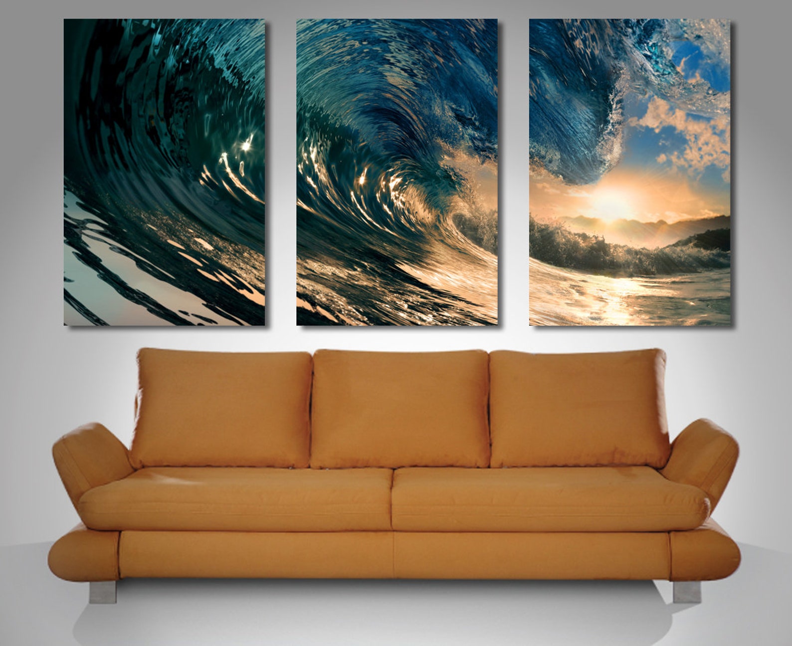 3 Piece Custom Canvas Print Wall Art Personalized Canvas Gifts Multi ...