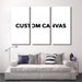3 Piece Custom Canvas Print Wall Art Personalized Canvas Gifts Multi ...