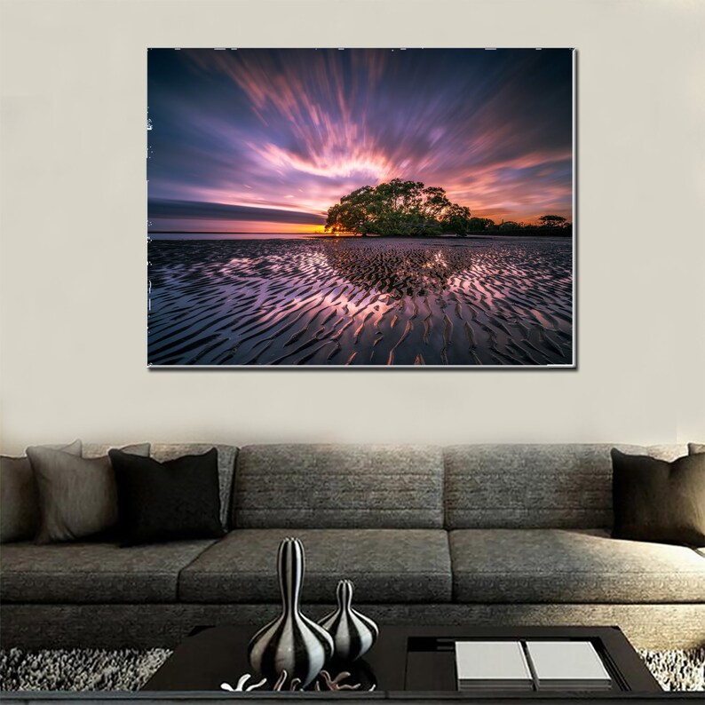 Sunrise Sunset Nature Canvas Wall Art Photography Images - Etsy