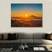Volcano Sunrise Sunset Canvas Wall Art Photography Images - Etsy