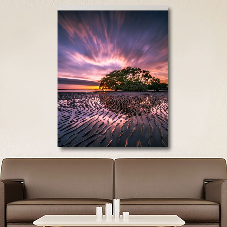 Sunrise Sunset Nature Canvas Wall Art Photography Images - Etsy