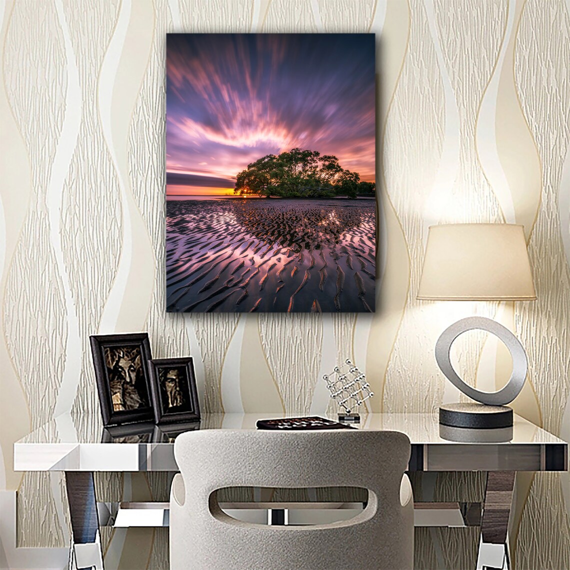 Sunrise Sunset Nature Canvas Wall Art Photography Images - Etsy