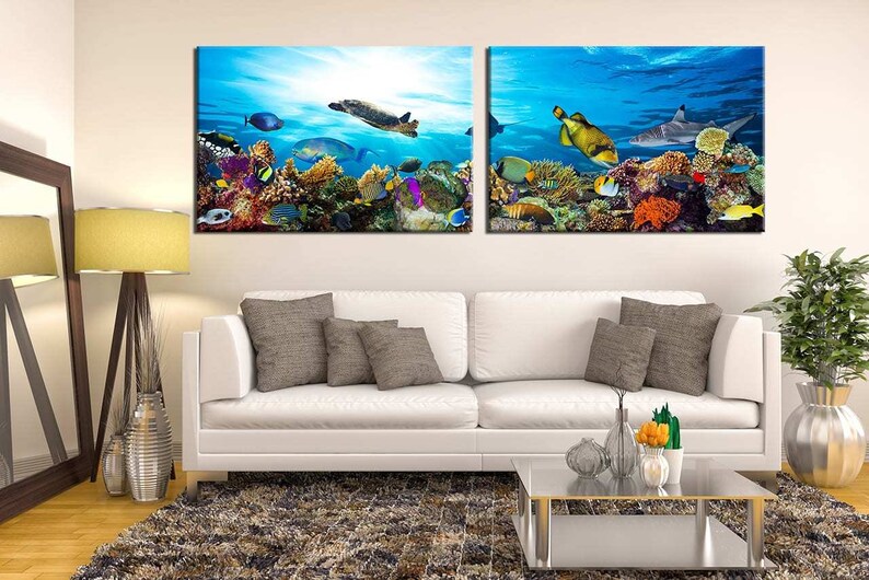 2 Piece Custom Canvas Print Wall Art Personalized Canvas - Etsy Canada