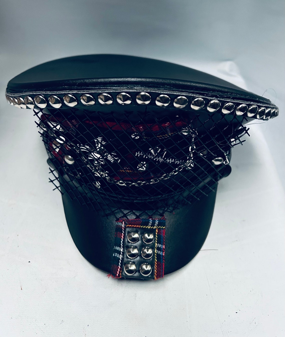 Black Captain Hat Steampunk / Gothic / Punk Burningman Festival Hat SDL ...