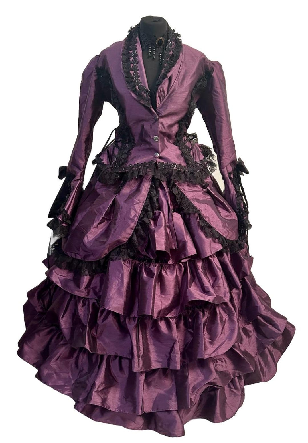 Women’s Gothic Clothing Steampunk Victorian Gothic Raven Gothic Women’s ...