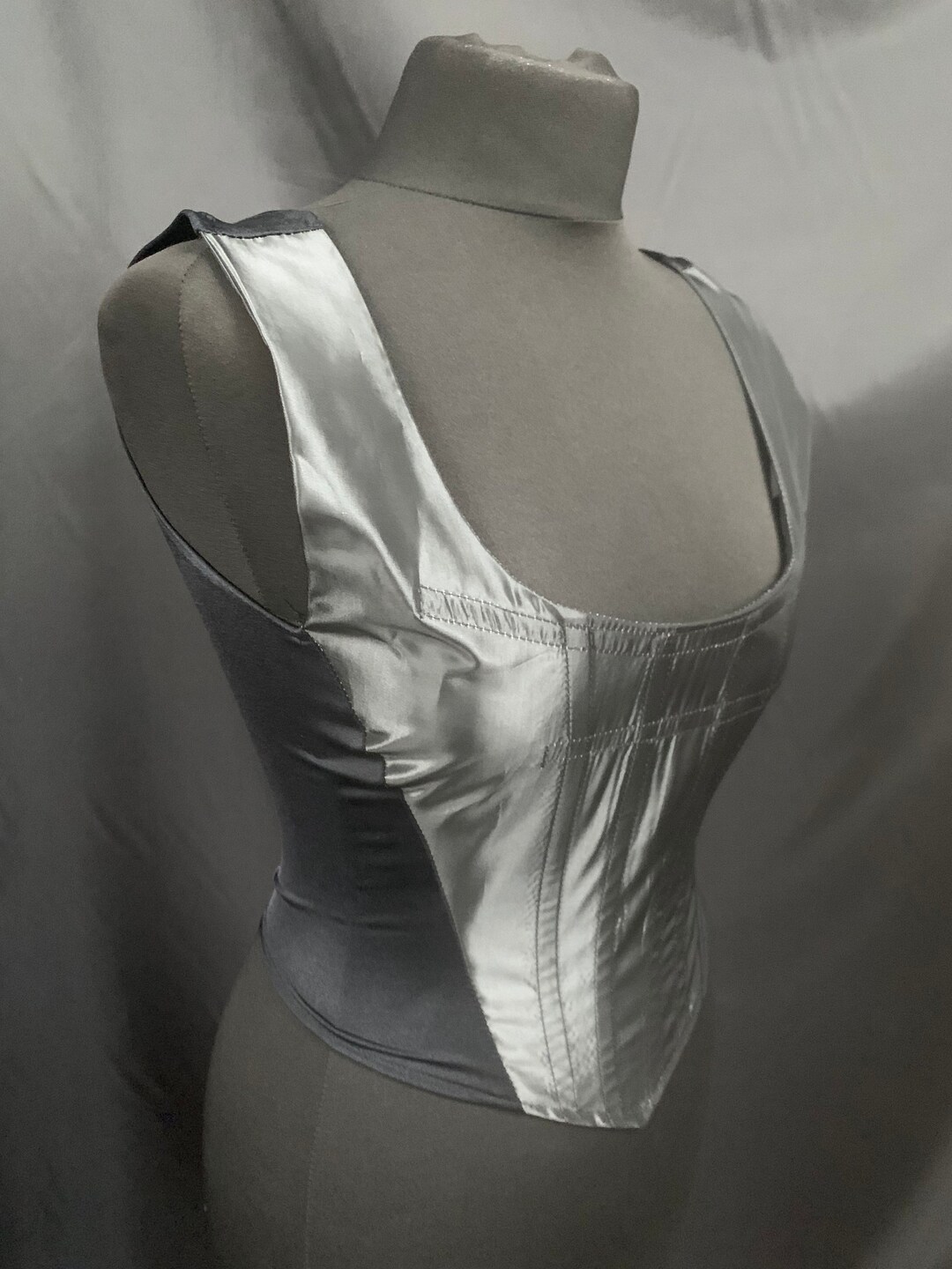 Raven Clothing Steampunk Gothic Vintage Raven Gunmetal Basque - Etsy