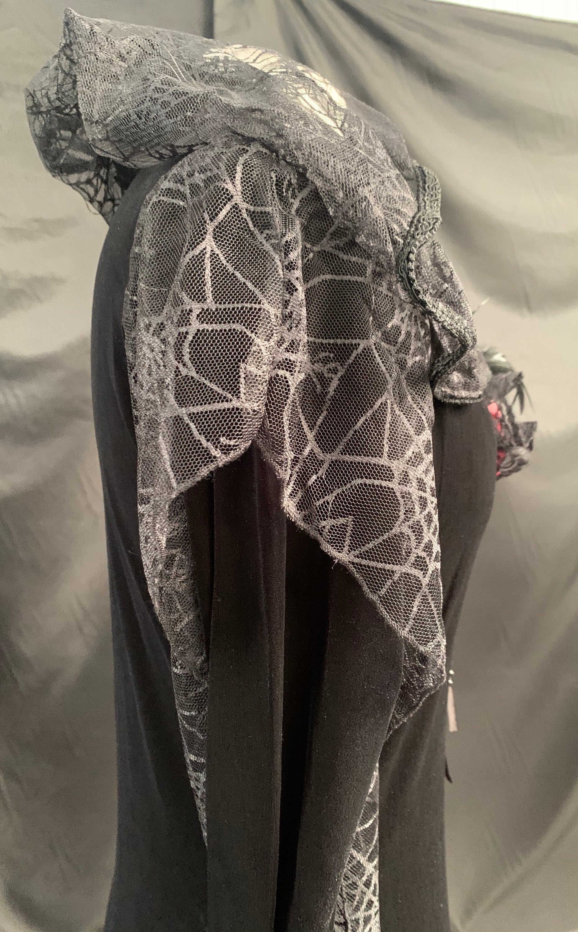 Dress Raven Clothing Lush Black Velvet Gothic Dress With - Etsy Australia