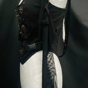 Steampunk SDL Deadstock Fitted Top With Cogs and Spokes and - Etsy